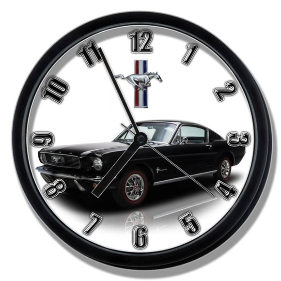 Clock | Wall Decor | 966 Ford Mustang Black New Clock | Poshmark